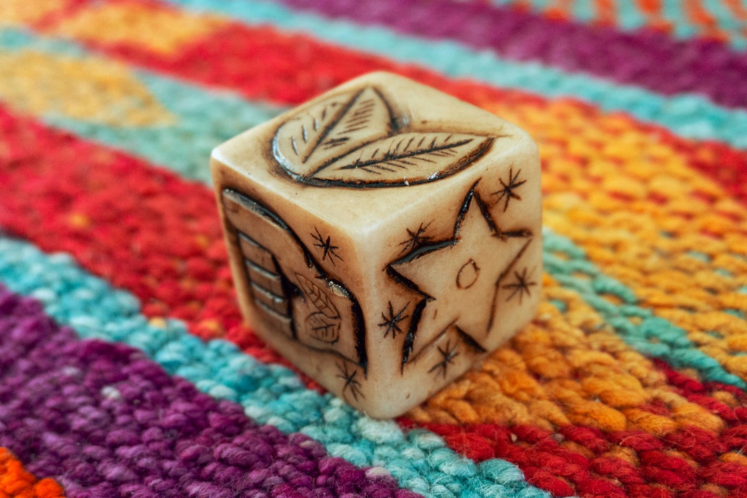 Large Alabaster Stone Oracle Cube for Your Altar, With Relief - Etsy