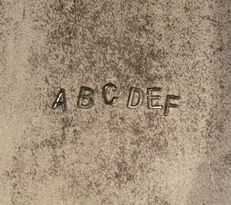 DIY X-ray Marker Lead Letters 2 Pack for Small Business - Etsy