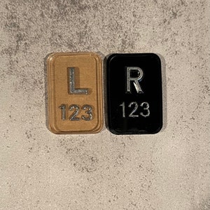 DIY X-ray Marker Lead Letters 2 Pack, for Small Business Owners, for ...