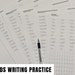 Buy Printable Sharp Edge Cursive Handwriting Worksheets Handwriting ...