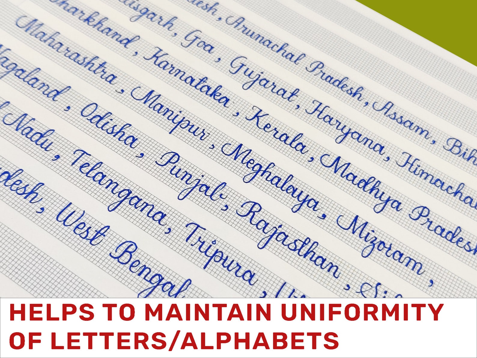 Printable Partial Graph Paper Templates for Handwriting Practices | 8 ...