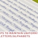 Printable Partial Graph Paper Templates for Handwriting Practices | 8 ...