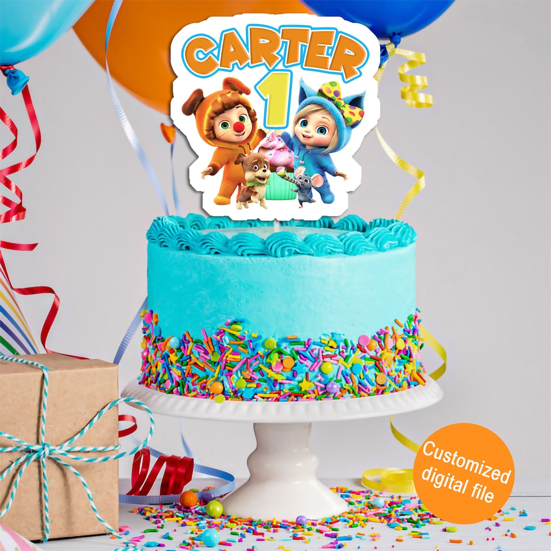 Dave & Ava Cake Topper, Dave and Ava Birthday Decorations, Dave and Ava ...