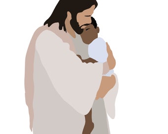 Jesus Christ Holding Baby - Etsy