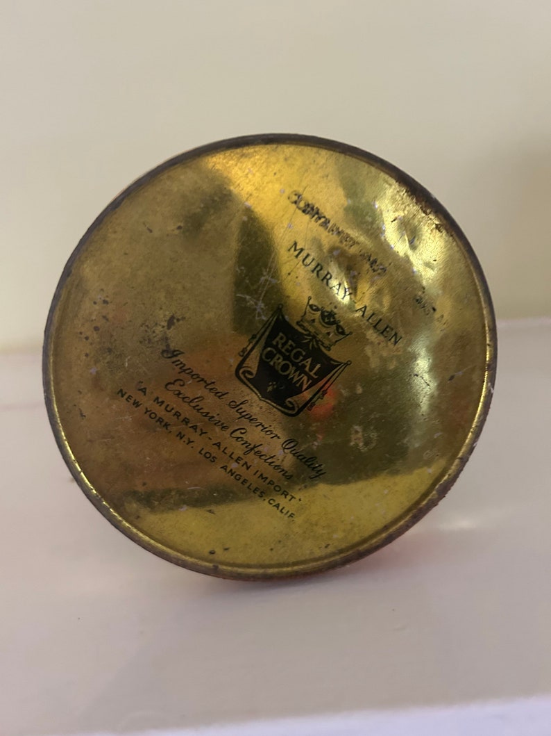 Murray Allen Royal Crown Confection Tin. 1960’s - Etsy
