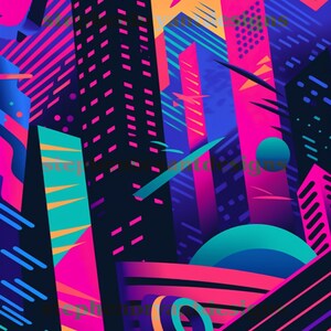 Set of 9 90s Themed Digital Backgrounds, Nostalgic Designs, High ...