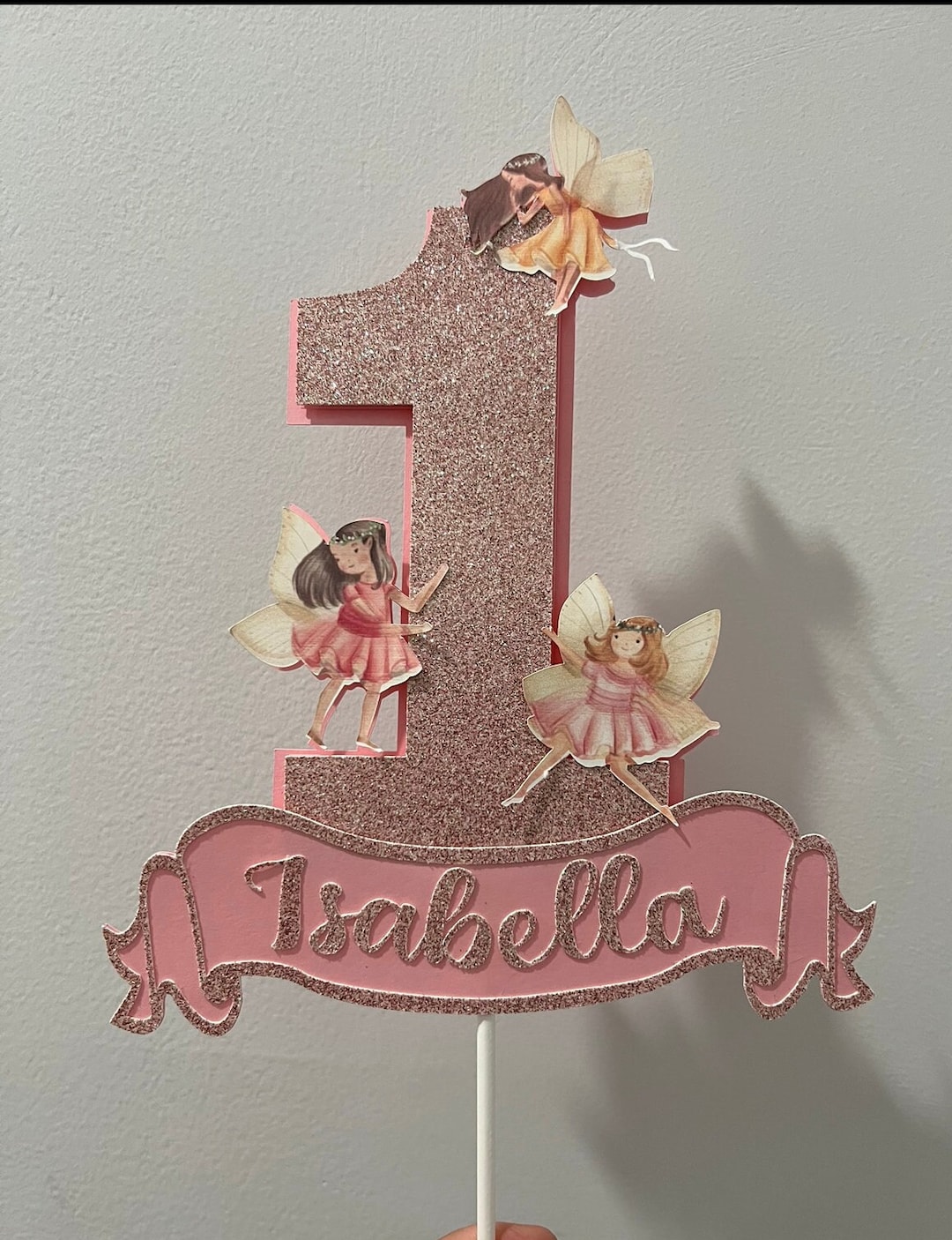 Custom Fairy Cake Topper / Woodland Fairy Cake Topper / Custom Fairy ...