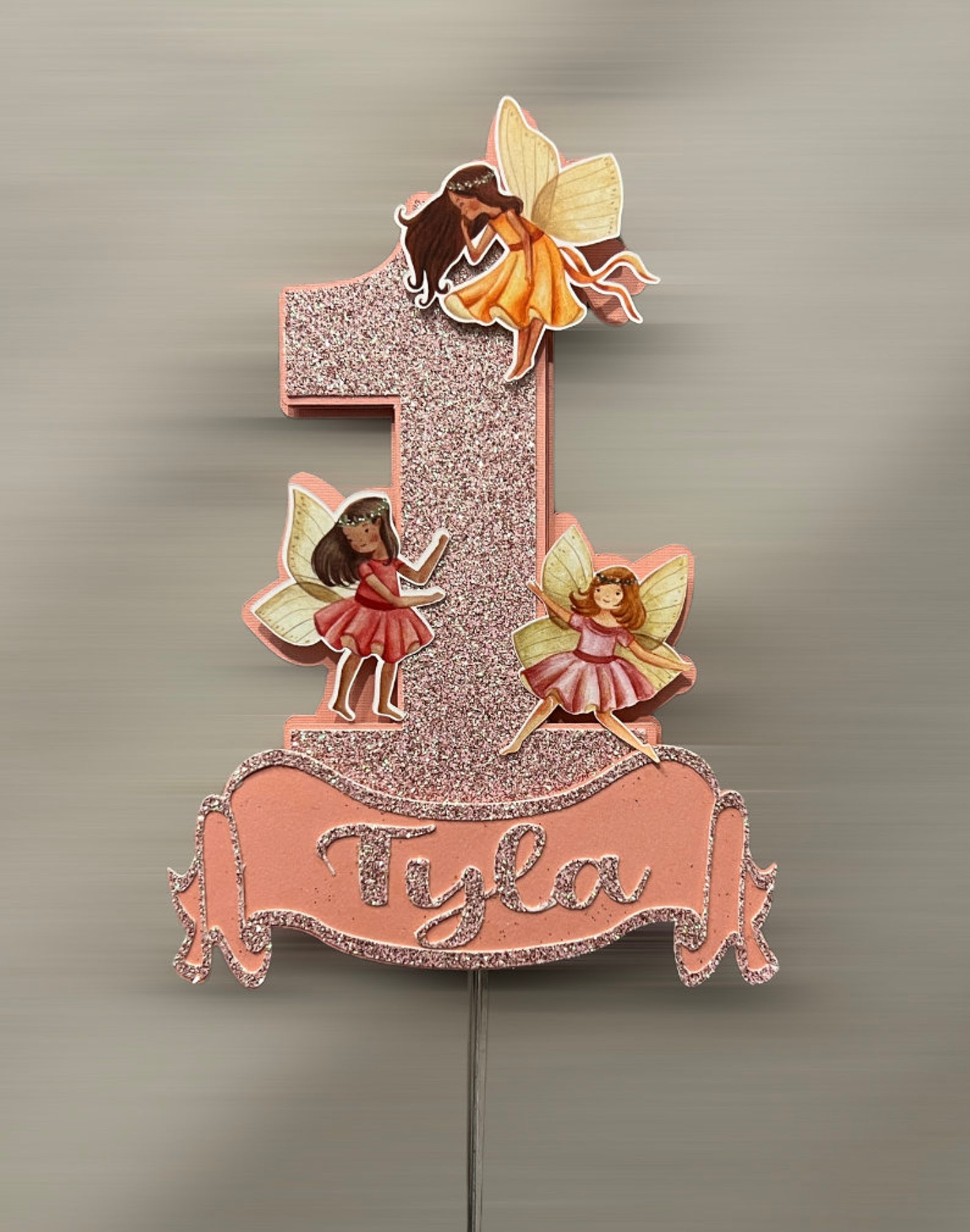 Custom Fairy Cake Topper / Woodland Fairy Cake Topper / Custom Fairy ...