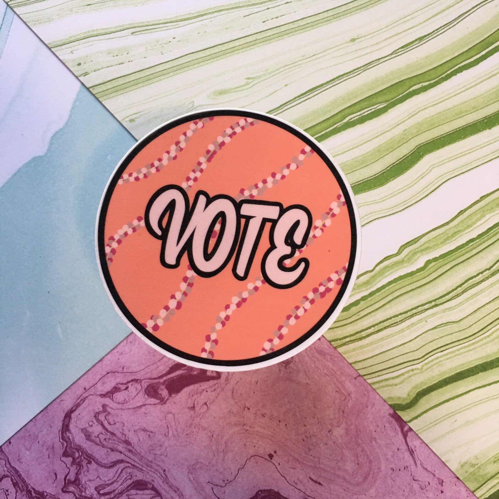 VOTE Sticker Election Day Decal Political Window Cling | Etsy