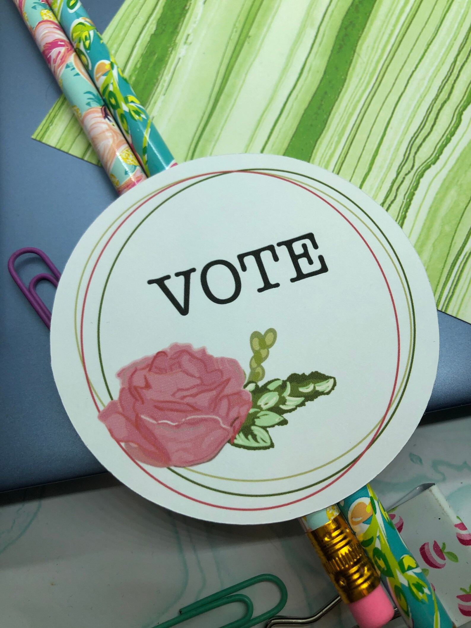 VOTE Sticker PACK Election Day Decal Political Magnets | Etsy