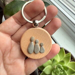 Rock Family Keychains - Etsy