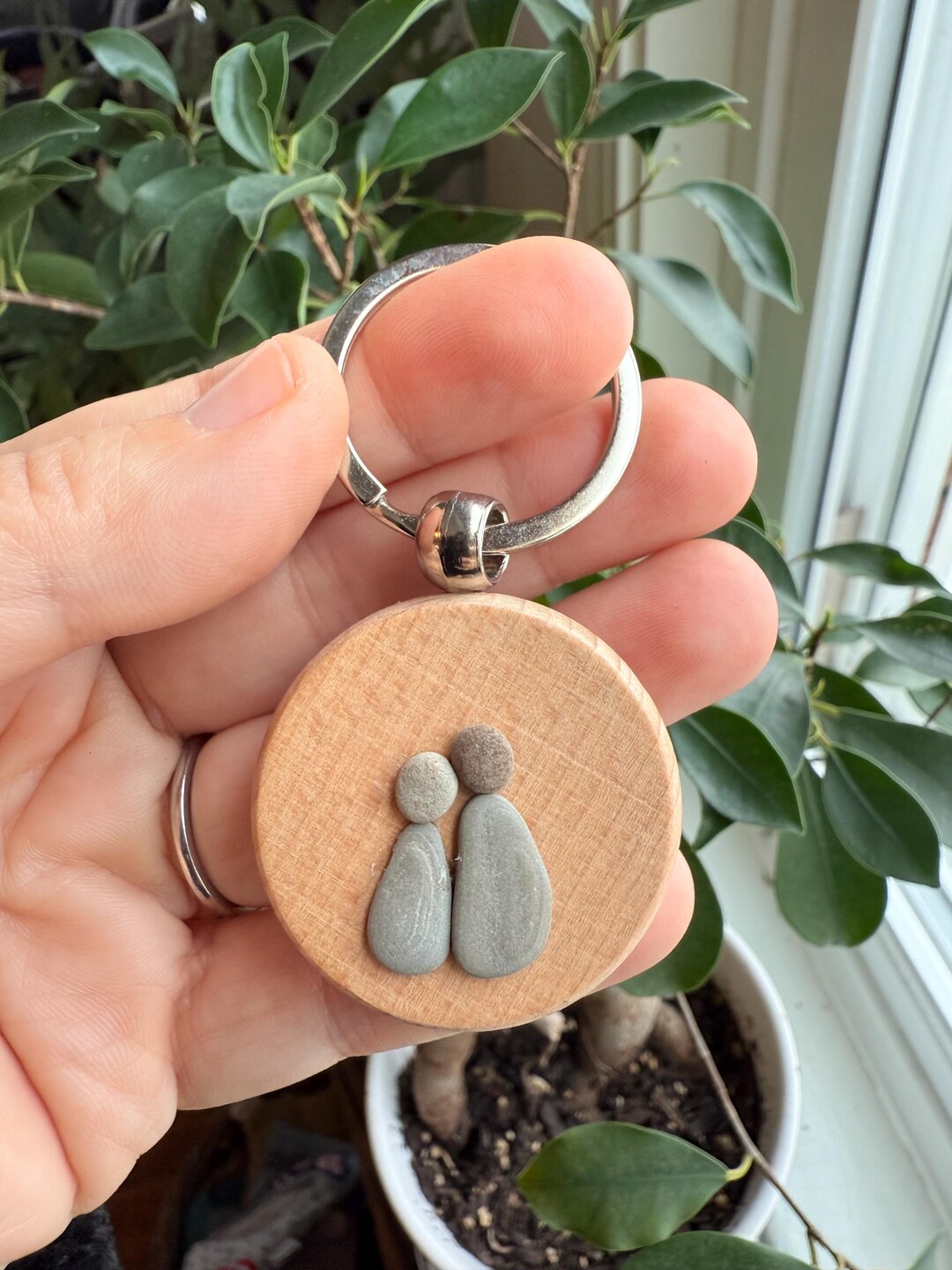 Rock Family Keychains - Etsy