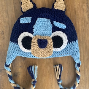 Bluey Crochet Hat - Etsy