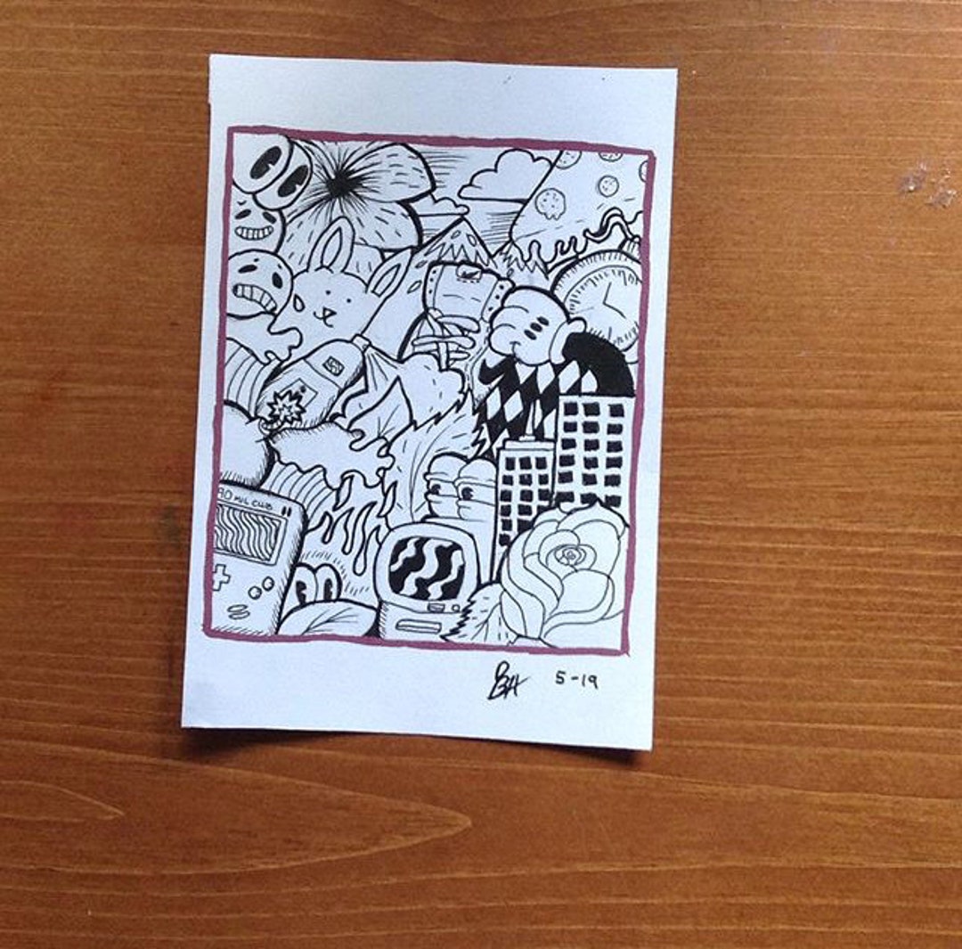 Vexx Style Pen Drawing (SOLD OUT) - Etsy