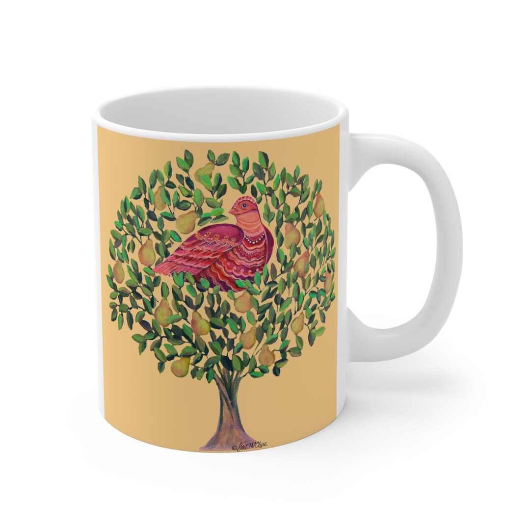 Partridge in a Pear Tree - Coffee Mug by Gail Mcclure - Etsy