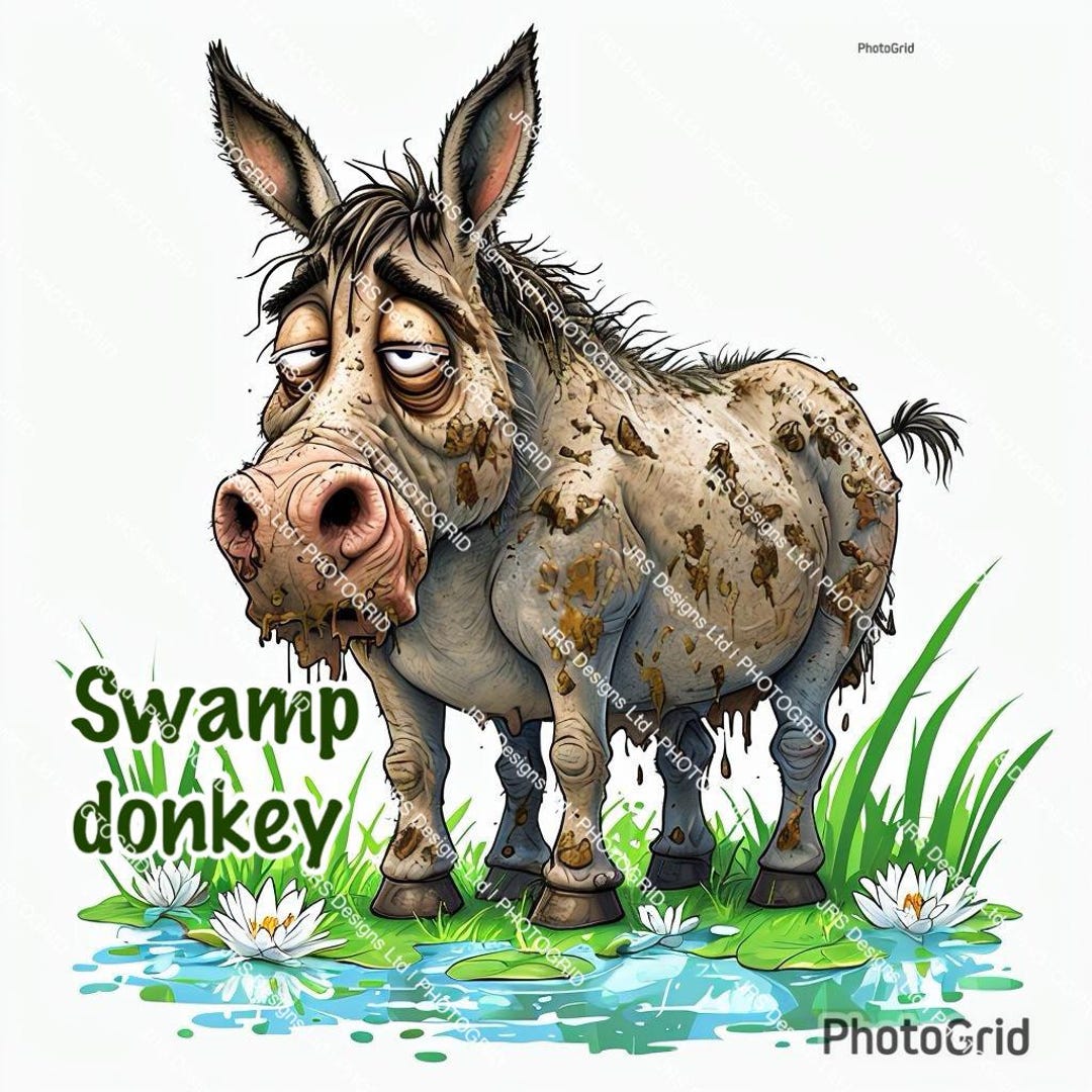 Swamp Donkey Digital File - Etsy