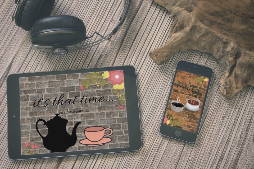 Farmhouse Tea Time Wall-art Printable - Etsy