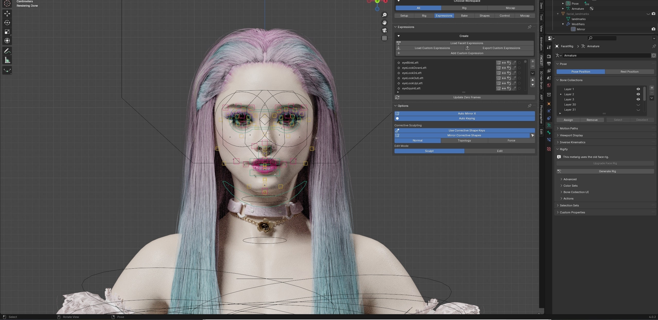 Custom 3D Vtuber Model (rigged+arkit) | Vtuber Rigging | Vtuber Model ...