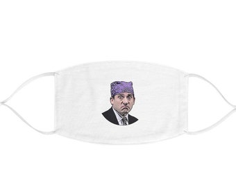 The Office Face Mask Prison Mike Face Mask the Office | Etsy