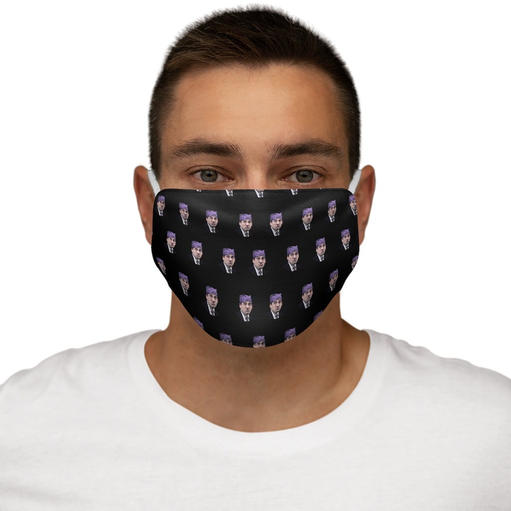 The Office Face Mask | Prison Mike Face Mask | the Office Mask ...