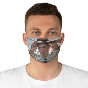 The Office Face Mask | Dwight K Schrute Fabric Face Mask | the Office ...