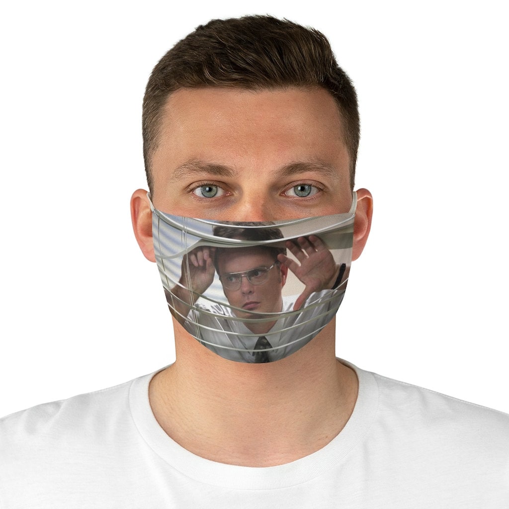 The Office Face Mask Dwight K Schrute Fabric Face Mask the - Etsy