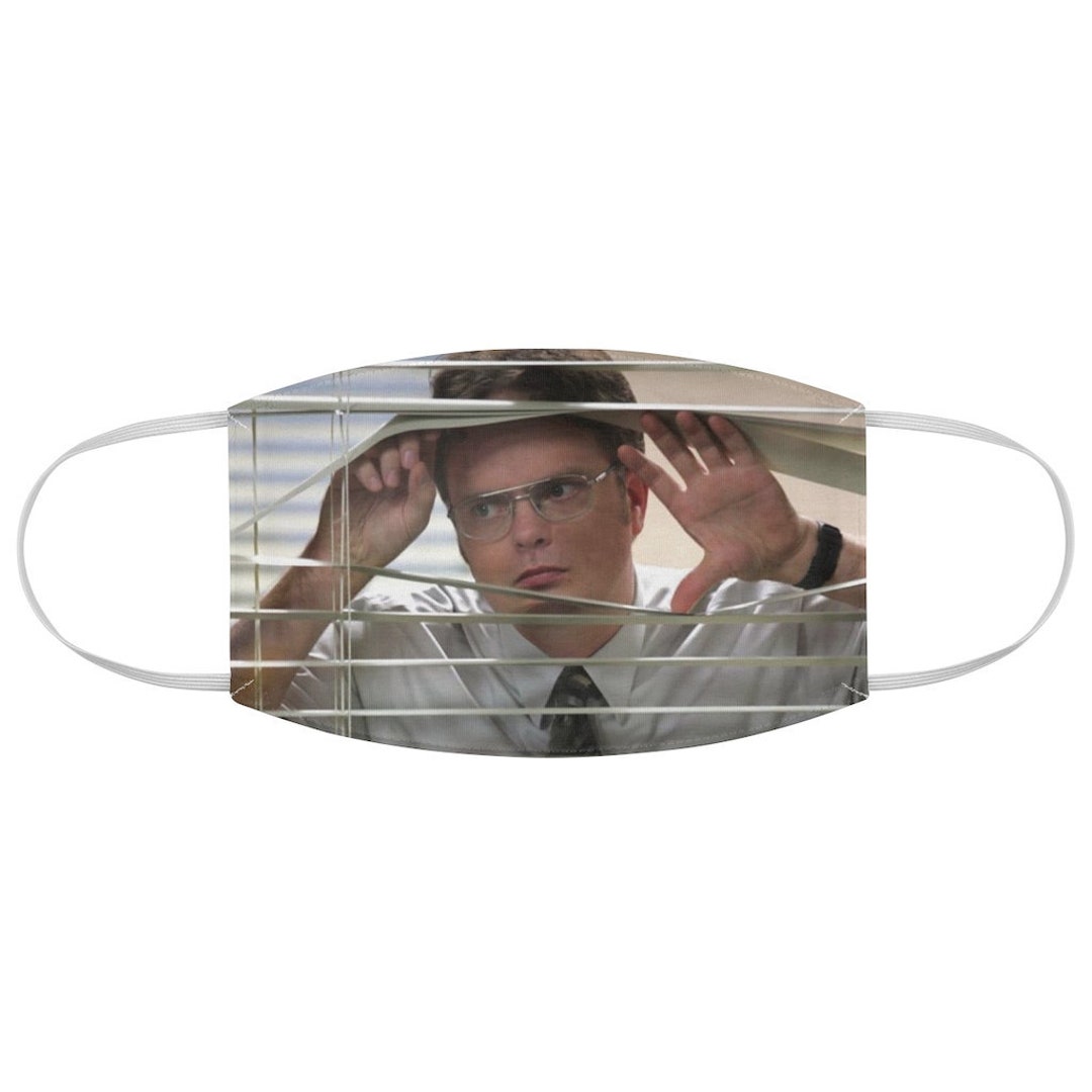 The Office Face Mask | Dwight K Schrute Fabric Face Mask | the Office ...