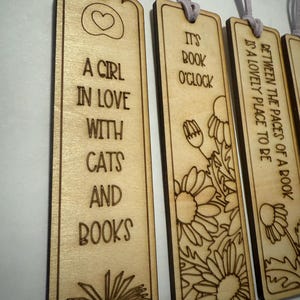 Bookish Bookmarks - Bookmark for Book Lover - Reading Accessories ...