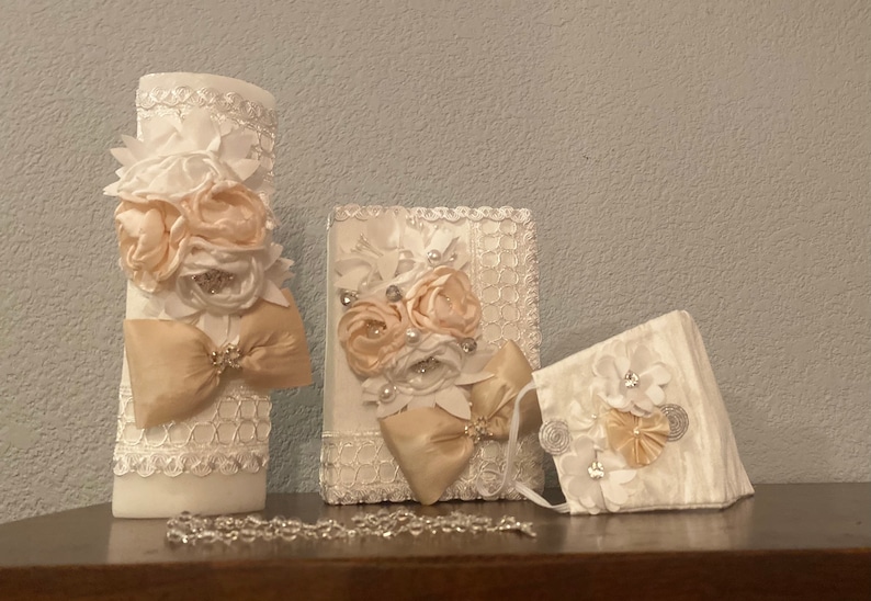Candle Set First Communion/ Set Primera Communion - Etsy