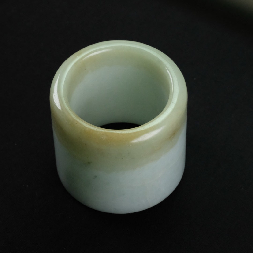 Large Ring Natural Jadeite Jade Paper Weight Display - Etsy