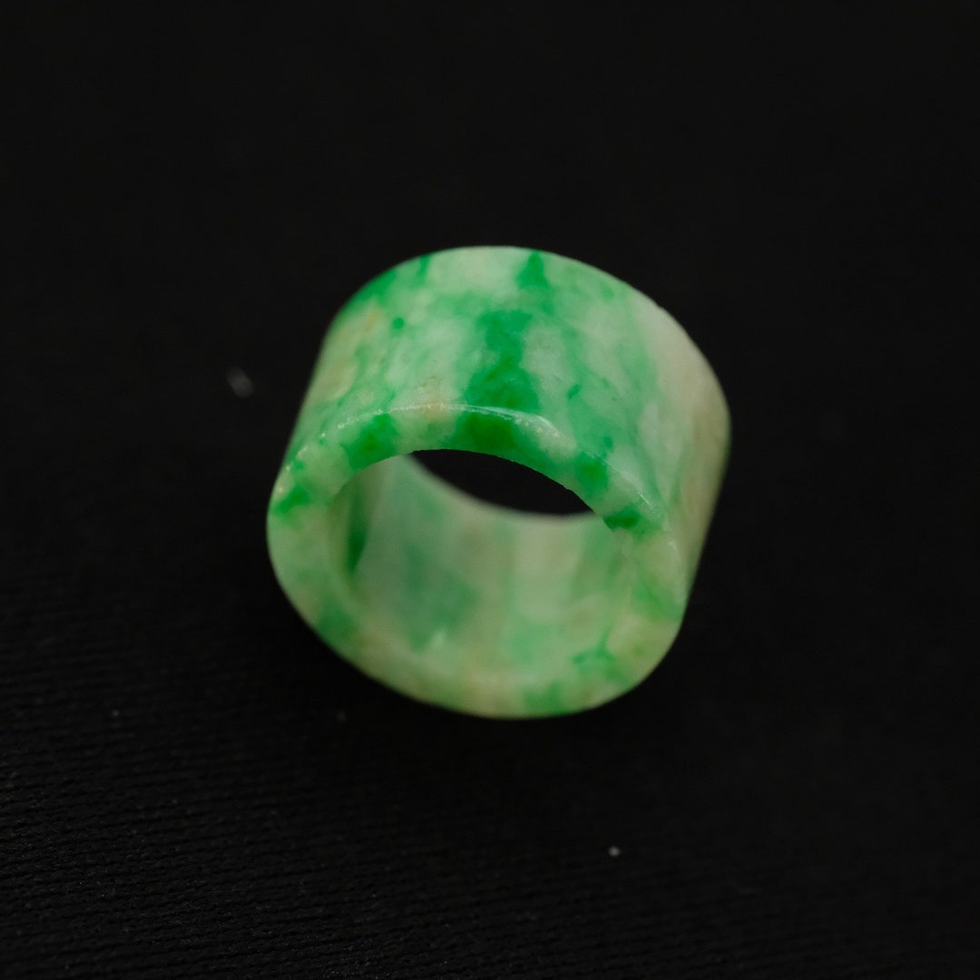 Imperial Green Wheel Handmade Natural Jadeite Jade Pendant - Etsy