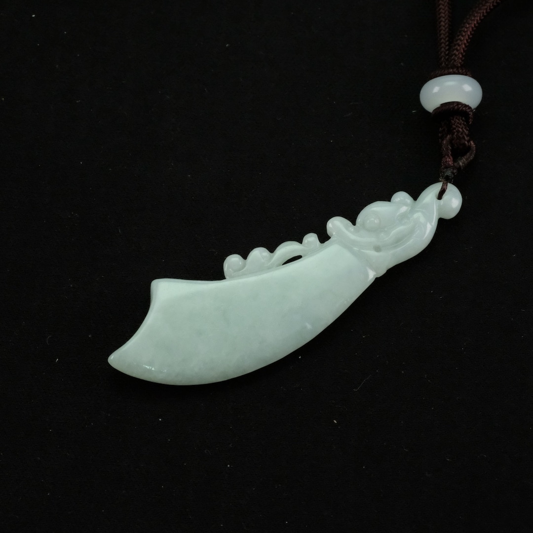 Knife Sword Handmade Burma Jadeite Jade Pendant - Etsy