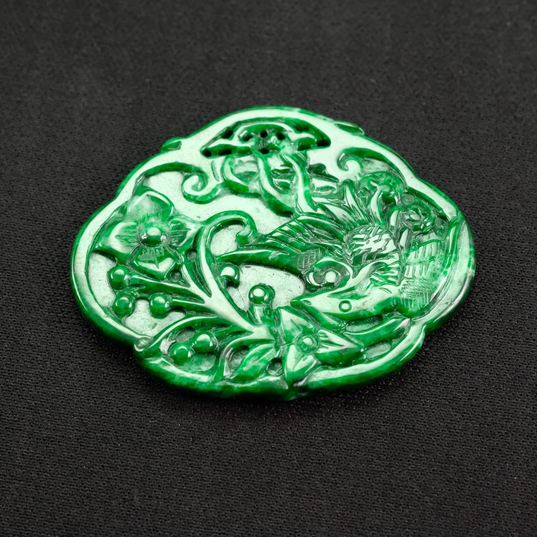 Masculine Glossy Green Jade Jadeite Sword Knife Pendant Necklace - Etsy
