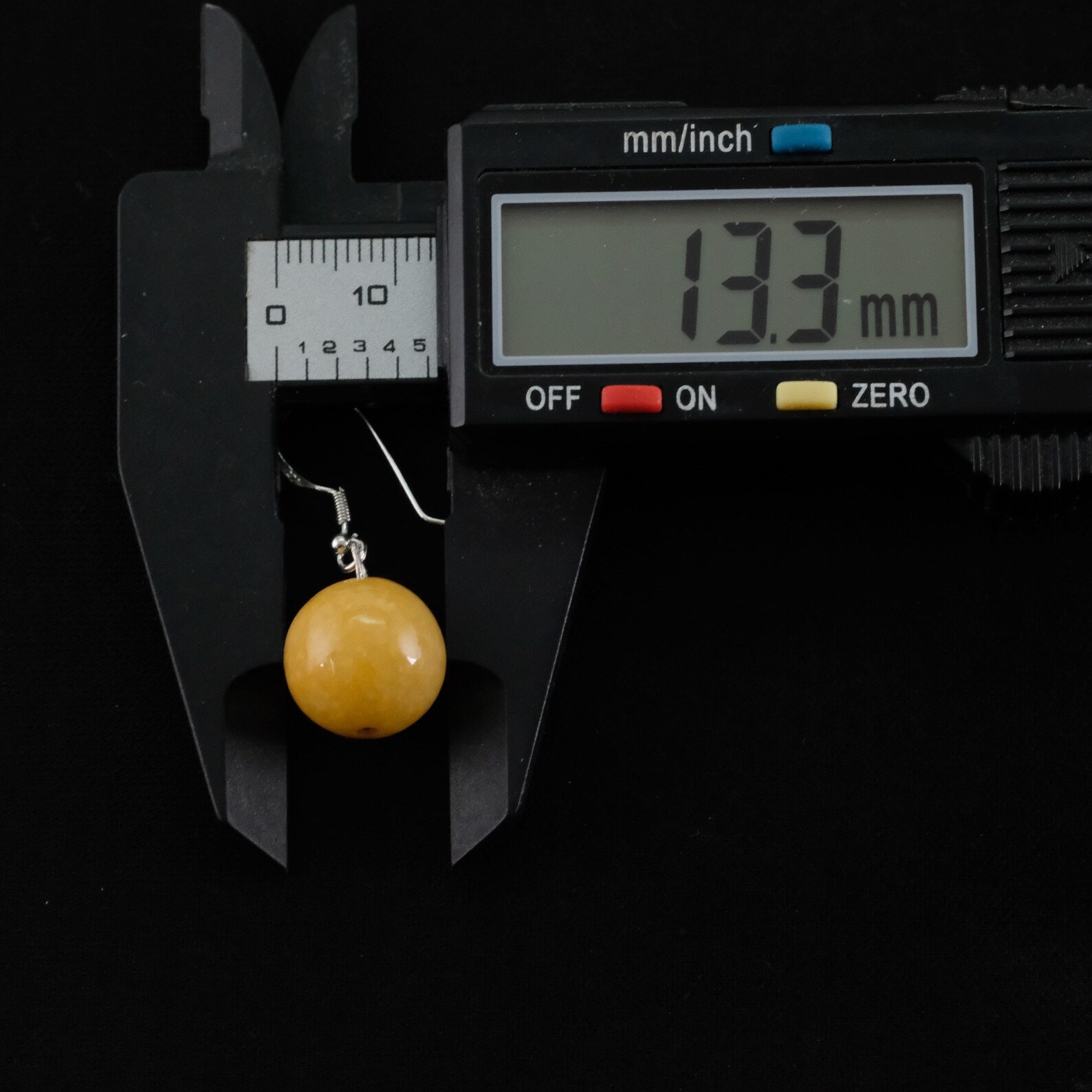 Yellow Untreated Jadeite Jade Grade A Sphere Ball Earrings - Etsy