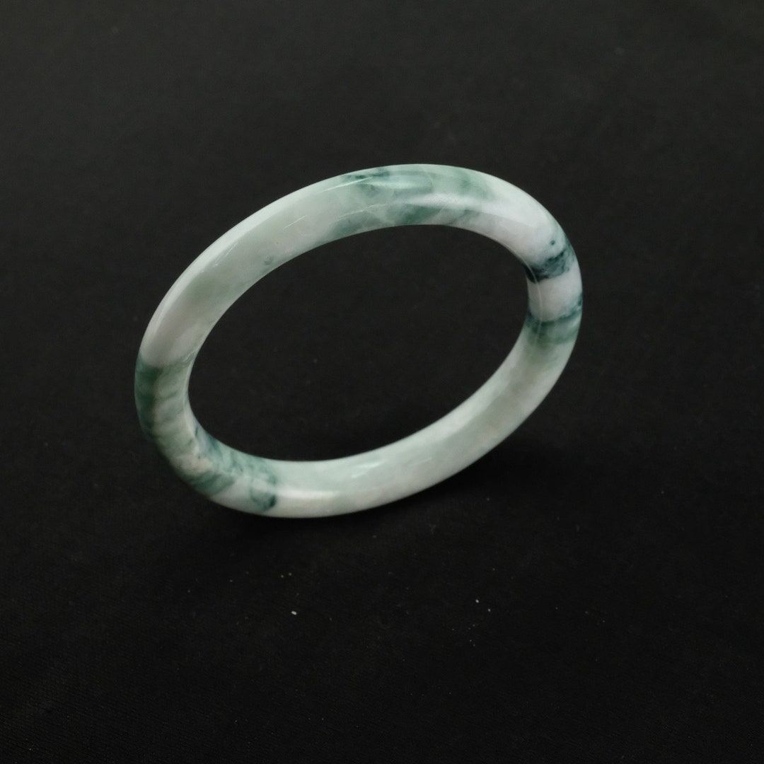 53mm Imperial Green Princess Certified Genuine Burma Jadeite Jade ...