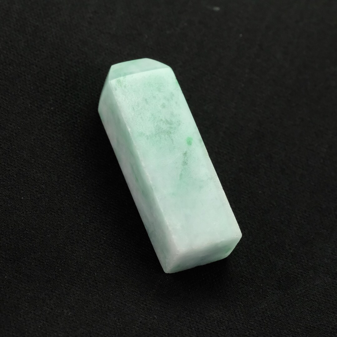 Imperial Name Chop Seal Chop Sign Natural Real Jadeite Jade DIY (free ...