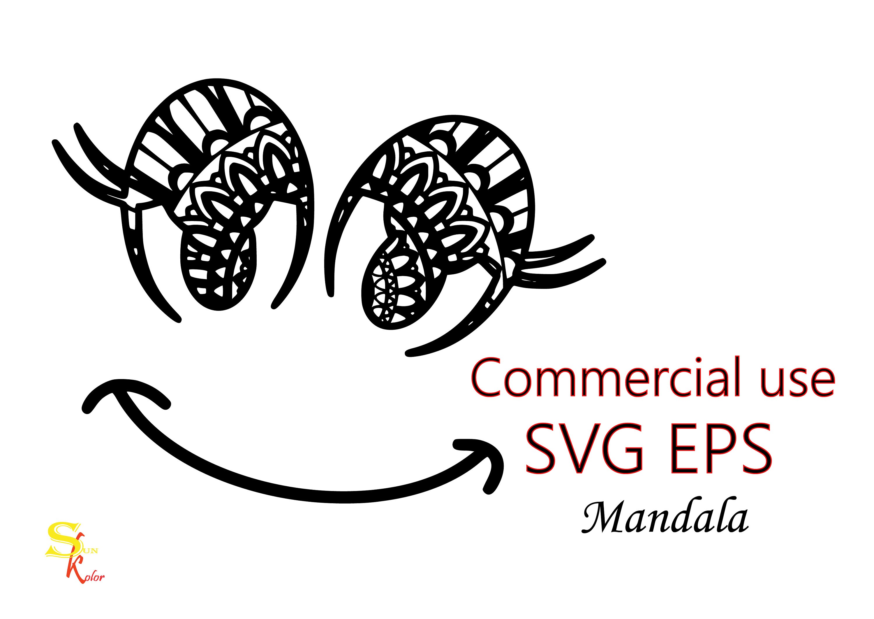 Face Smile Digital Download Mandala Svg Eps Files Etsy