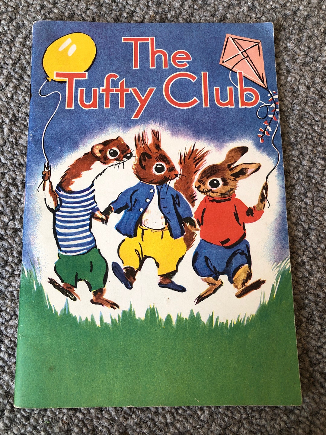 The Tufty Club Vintage Book ROSPA Colour Illustrations - Etsy