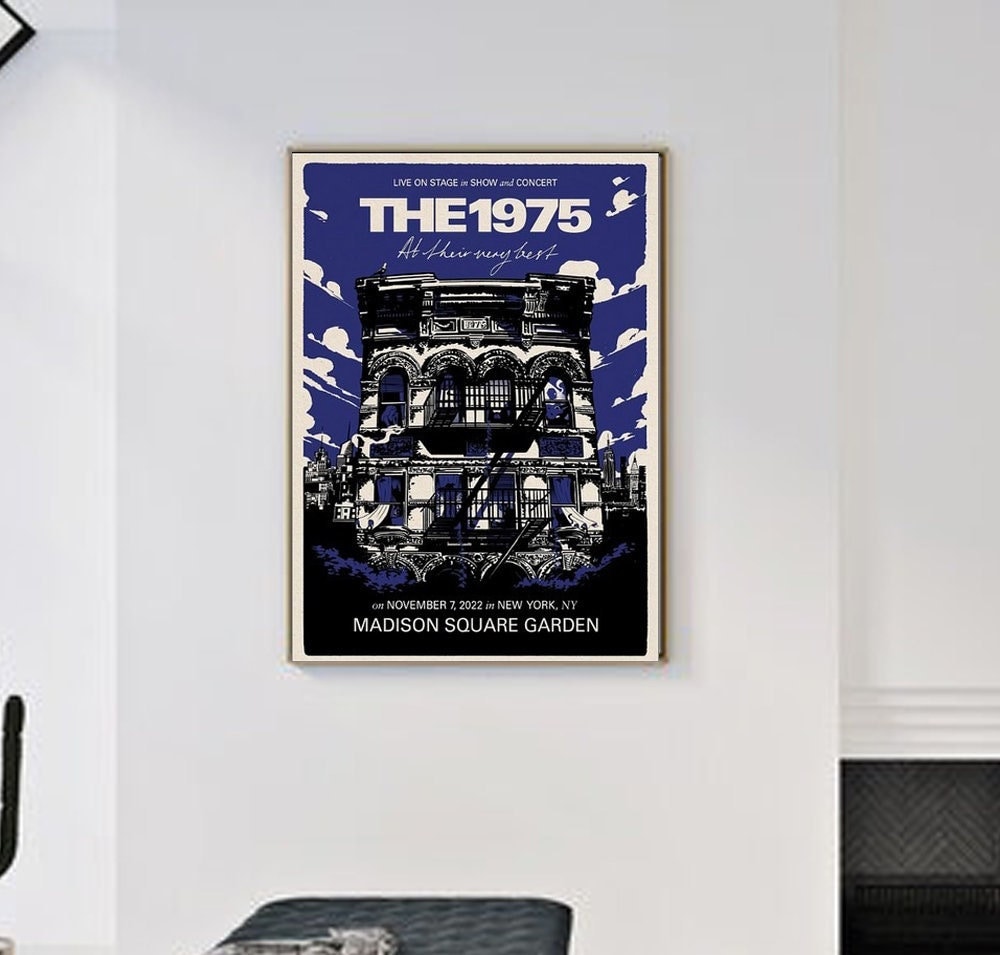 NY Madison Square Garden Poster The 1975 Tour N€W York sold by FloralX ...