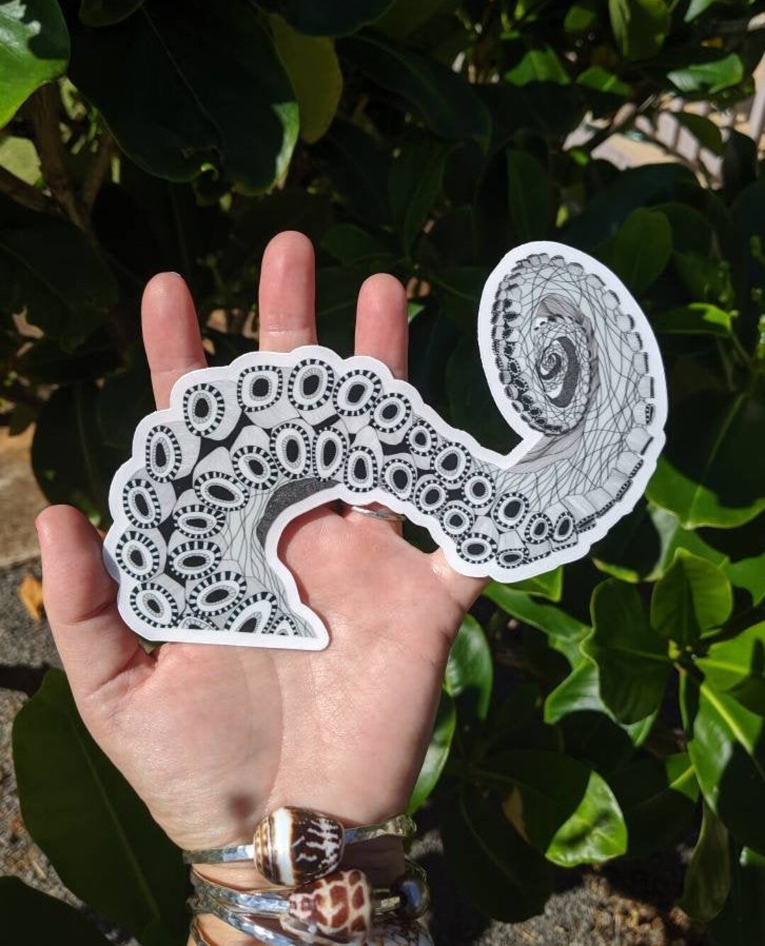 Octopus Sticker - Octopus Decal - Octopus Laptop Sticker - Octopus ...