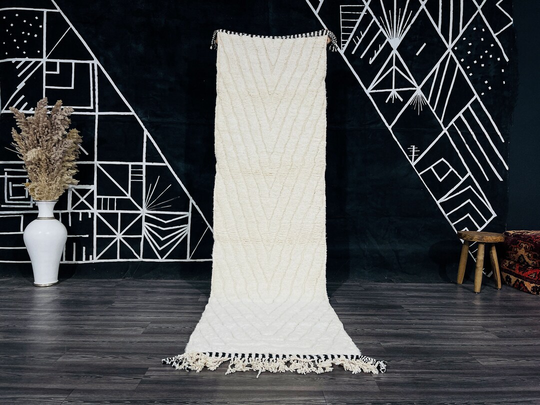 Berber Rug Runner for Hallway, Kitchen Rug Runner, Moroccan Runner Rug ...