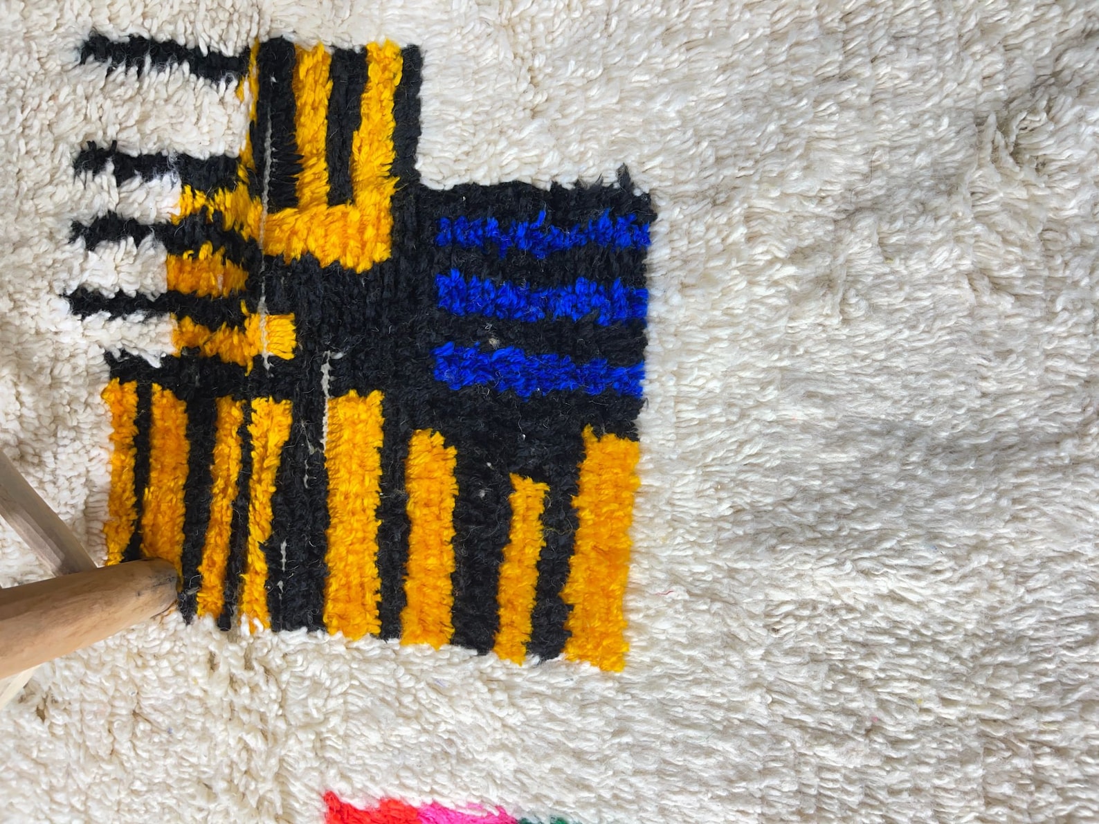 Rug Artist Area Rug Unique Face Eyes Abstract Rug Art on Area - Etsy