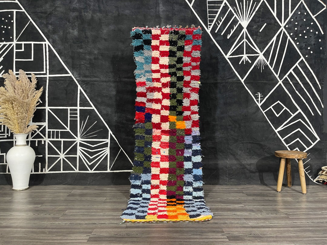 Gorgeous Vintage Faded Rug Pink Wool Rug Shaggy Wool Rug Boho - Etsy