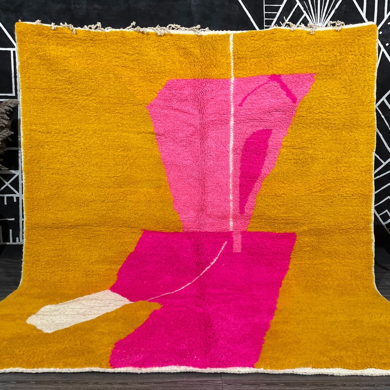 Pink Moroccan Rug - Etsy