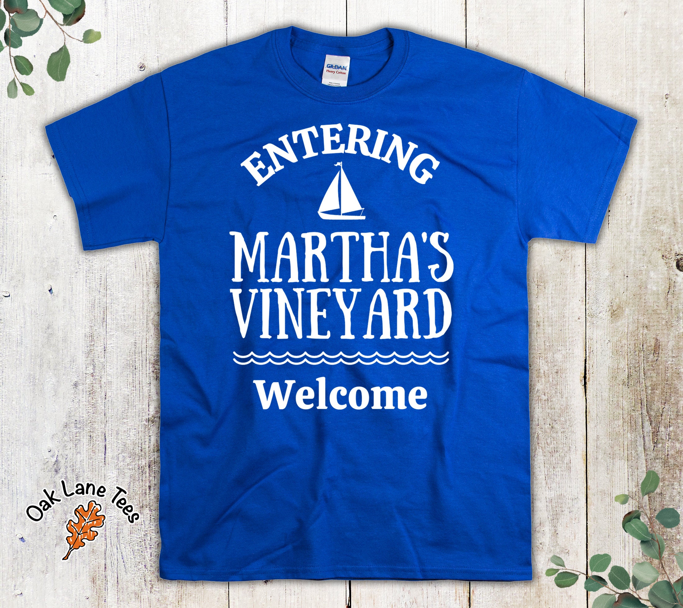 MARTHA'S VINEYARD Welcome Shirt,martha's Vineyard Gift,unisex Tshirt ...
