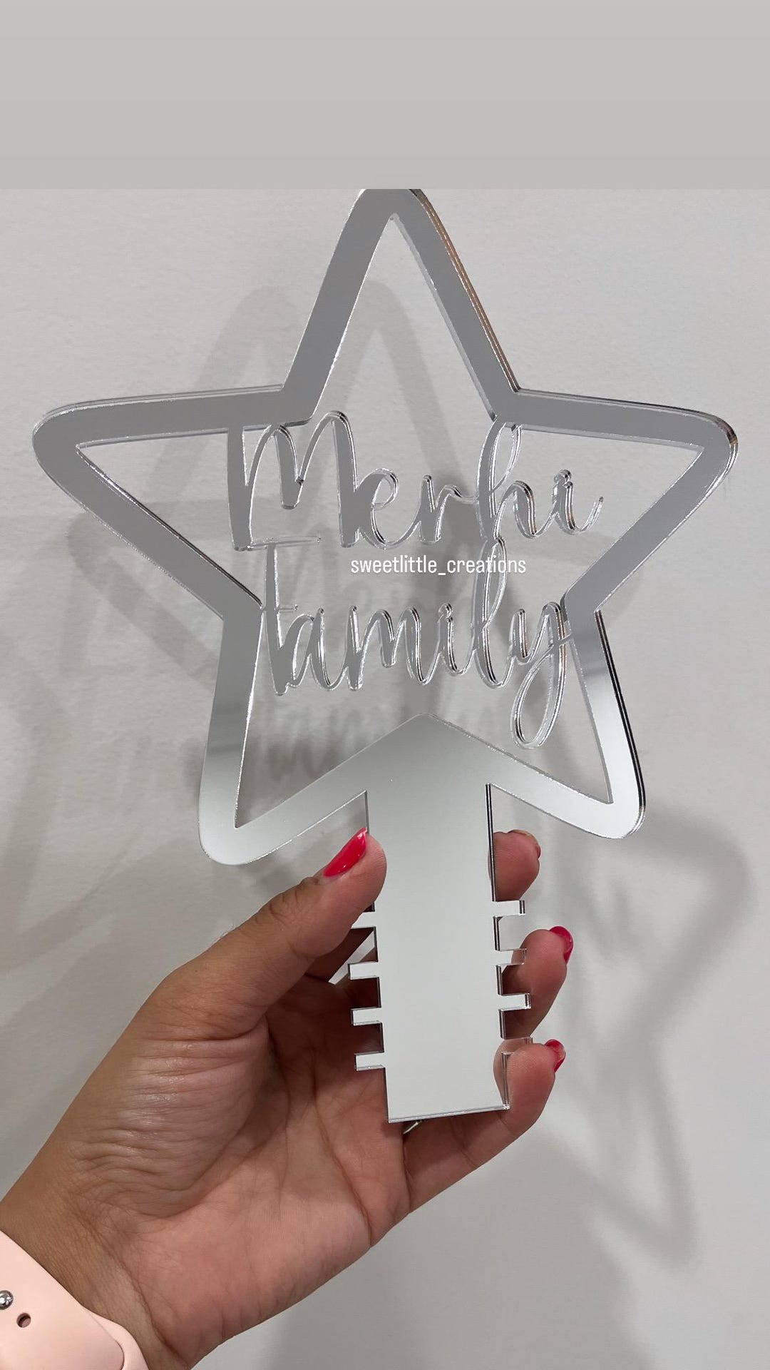 Personalised Tree Topper - Etsy
