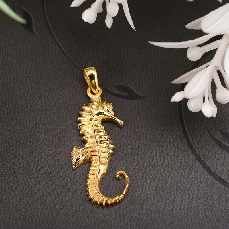 Seahorse Necklace - Etsy
