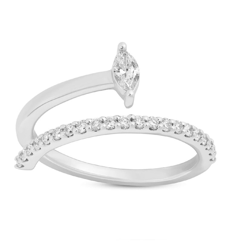 Overlapping Ring - Etsy