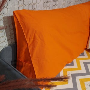 Linen Bedside Pillow With Removable Cover.hemp Lumbar Pillow.support ...