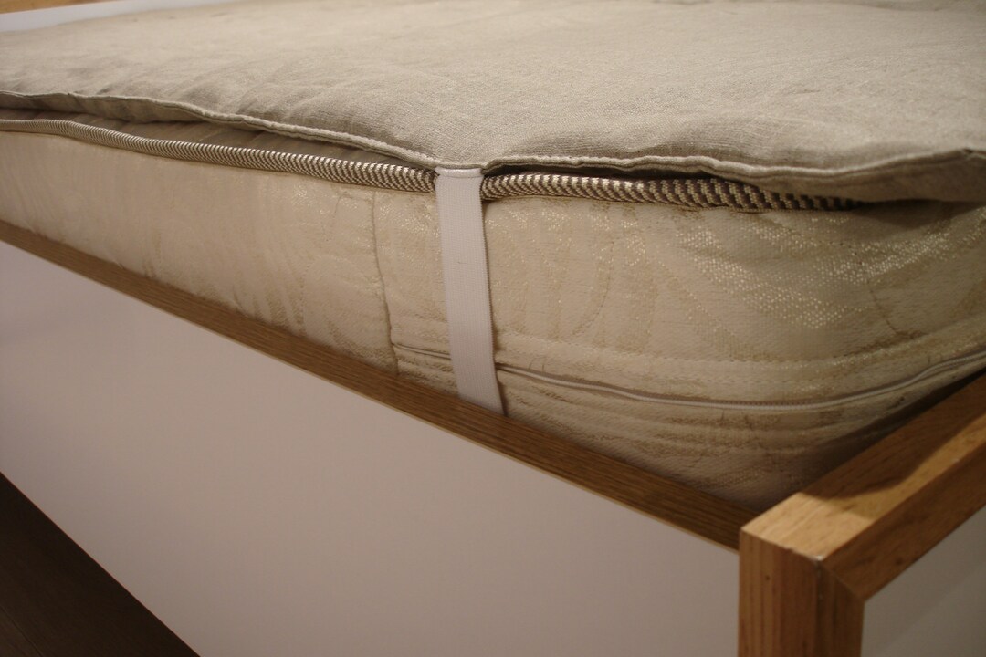 Eco-friendly Linen Hemp Mattress Topper.organic Mattress Topper.custom ...